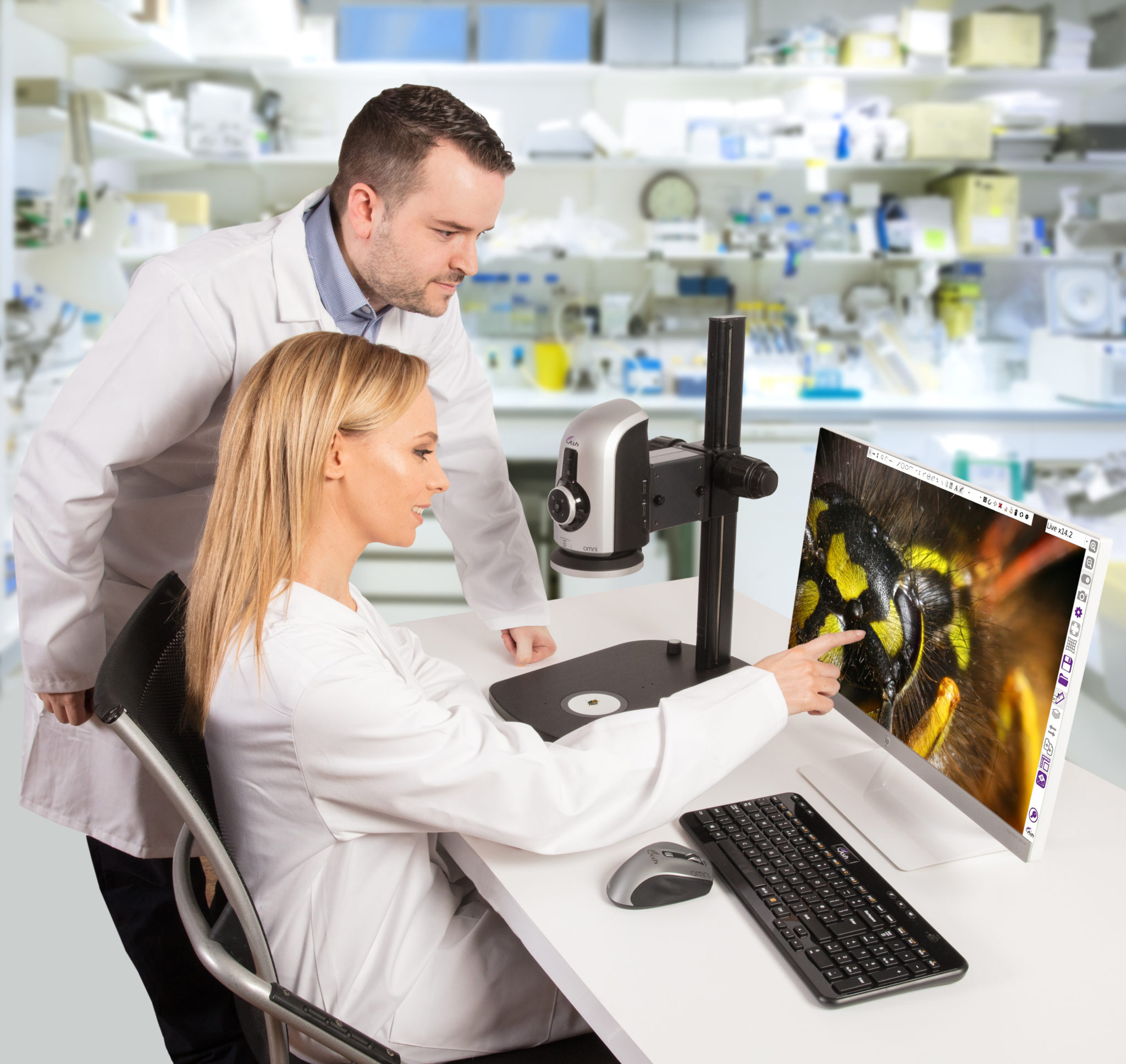 Ash Omni Digital Microscope - IslandSMT